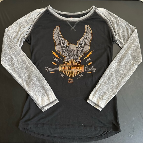 Harley-Davidson | Tops | Y2k Vintage Womens Harley Davidson Carson City ...